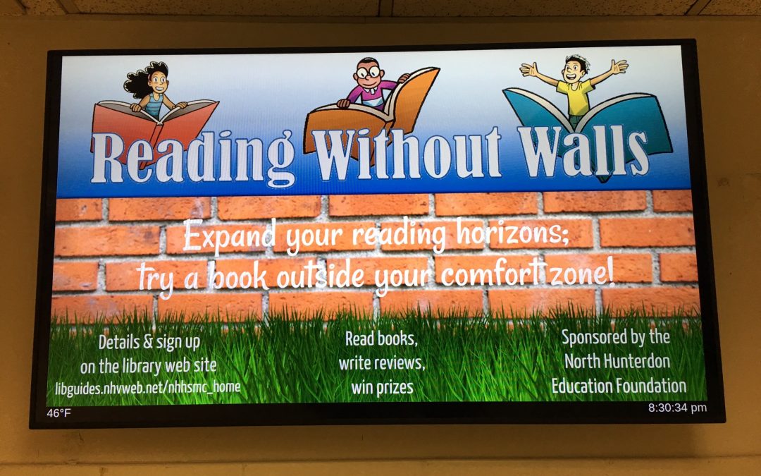 Reading without Walls | North Hunterdon Education Foundation - NHEF
